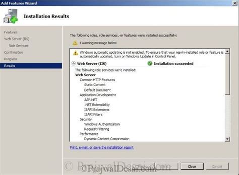 Easy Install Wsus 3 0 Sp2 On Windows Server Prajwal Desai