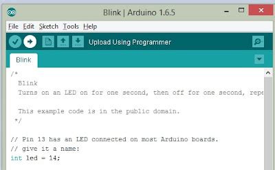 Belajar Arduino ATMEGA Sebagai Arduino Dengan Arduino As ISP