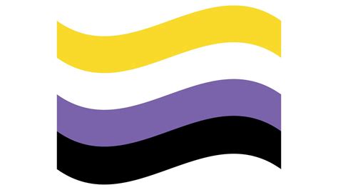 Non Binary Pride Community Flag Lgbt Symbol Sexual Minorities