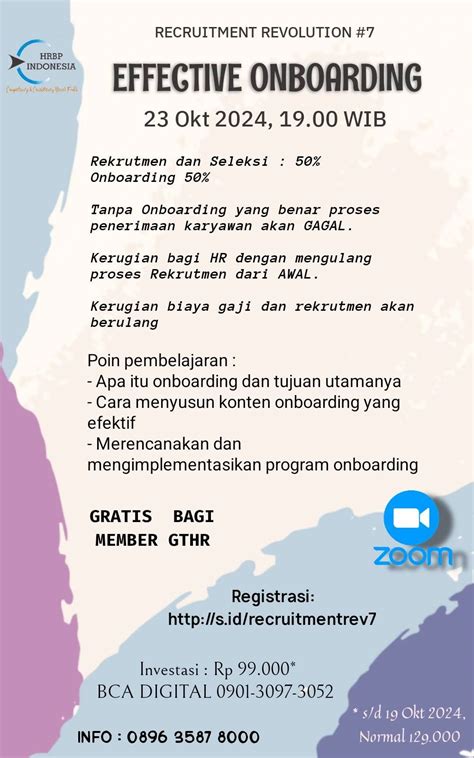 Ferry Alexander On Linkedin Perbedaan Signifikan Antara Onboarding Dan Orientasi Program…