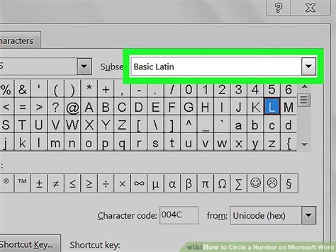 How To Circle A Number On Microsoft Word 10 Steps With Pictures