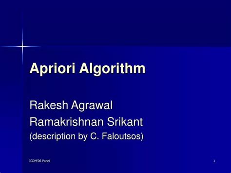 PPT Apriori Algorithm PowerPoint Presentation Free Download ID 3140398