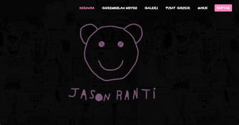 Jason Ranti Luncurkan Situs Resmi Untuk Para Fans Pophariini