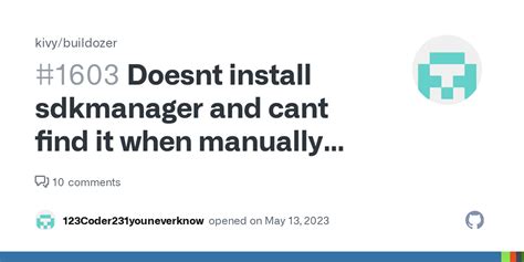 Doesnt Install Sdkmanager And Cant Find It When Manually Installed