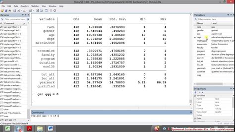 Stata Video YouTube