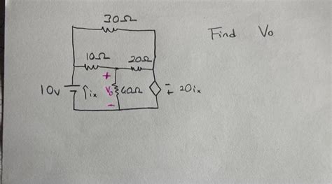 Solved Find Vo