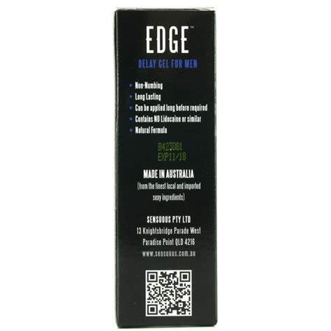 Edge Delay Gel For Men Sex Toys 1h Delivery Hotme