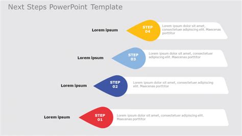 Next Steps 01 PowerPoint Template Next Steps 01 PowerPoint Template