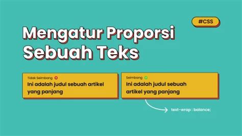 Cara Mengatur Proporsi Sebuah Teks Di Css — Minarsih Tech