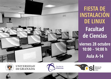 fiesta de instalación de gnu linux en la facultad de ciencias