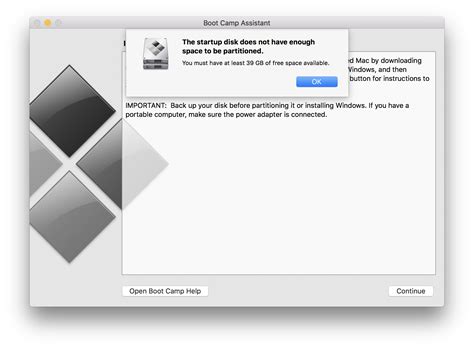 Mac Boot Camp Assistant Not Enough Space Renewkitchen