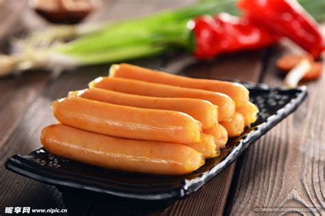 玉米肠摄影图传统美食餐饮美食摄影图库昵图网
