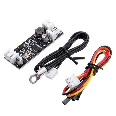 12v Dc Pwm 2 3 Wire Fan Temperature Control Speed Controller Noise Reduction Module Sale