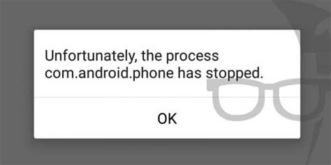 Fix Unfortunately The Process Comandroidphone Has Stopped Error