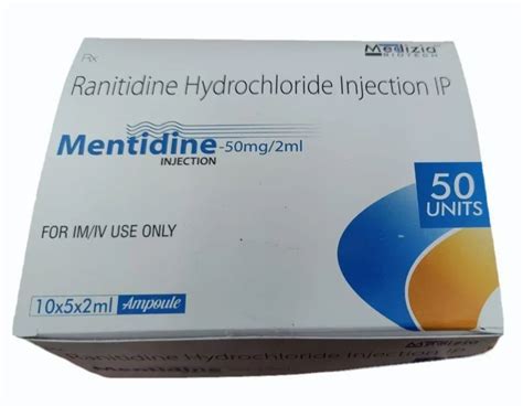 Ranitidine Hydrochloride Injection 50 Mg At ₹ 270piece In Lucknow