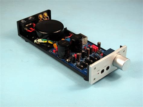 E 01 Hifi Audio Stereo Headphone Amplifier Bd139 Bd140 Transistor Alps27 Potentiometer Reference