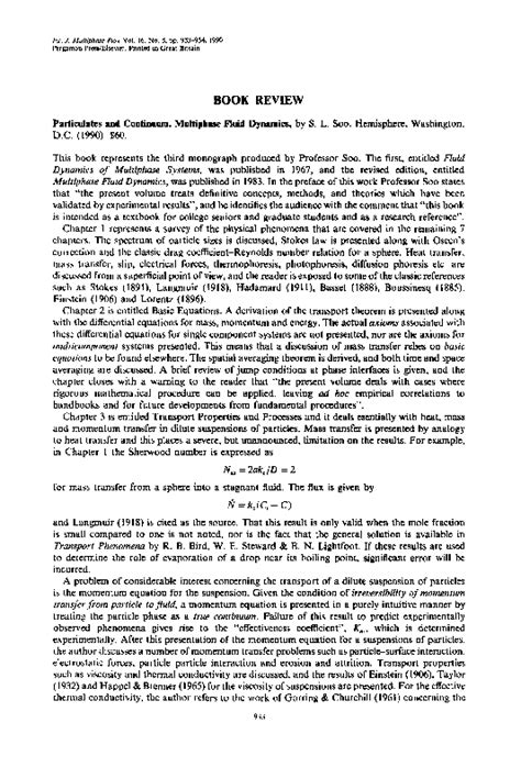 pdf particulates and continuum multiphase fluid dynamics