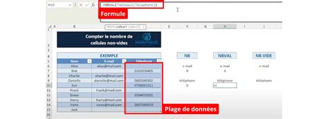 Compter Cellules Non Vides Excel 3 Méthodes Simples Morpheus Formation
