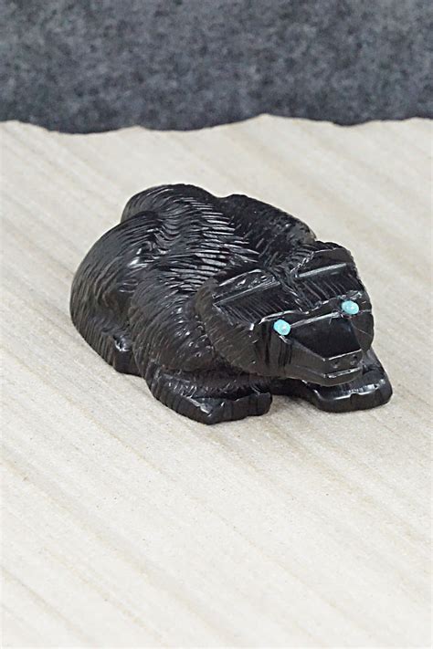 Badger Zuni Fetish Carving Mike Tucson High Lonesome Trading