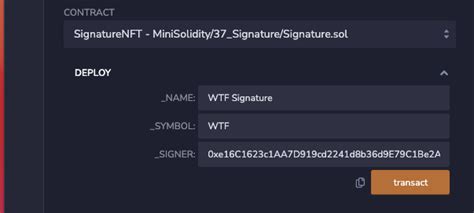 Wtf Solidity极简入门 37 数字签名 Signature智能合约函数mint 函数签名是啥 Csdn博客
