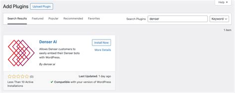 How To Install A Chatbot Plugin For Website Engagement Denserai