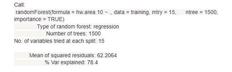 random forest result interpretation machine learning and modeling
