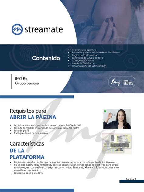 Presentacion Streamate Pdf Chat En Linea