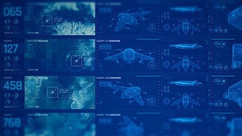 Drone Uis And Holograms Behance