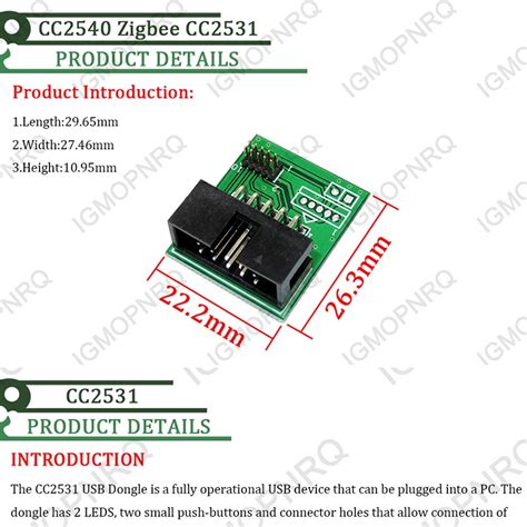 Zigbee Emulator Cc Debugger Usb Programmer Cc2531 Cc2540 Sniffer With 8dbi Antenna Bluetooth