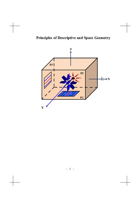 Doc Principles Of Descriptive And Space Geometry