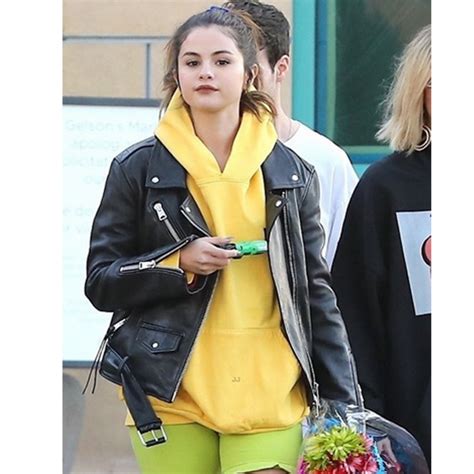 Selena Gomez Leather Jacket