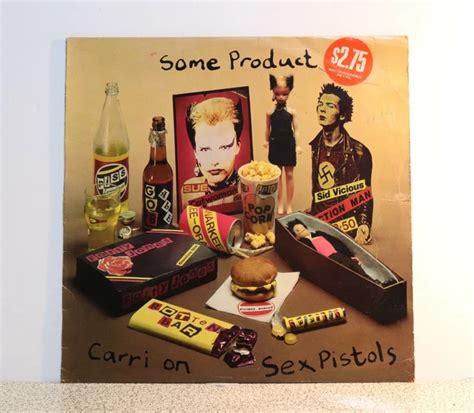 Sex Pistols Some Product Carri On Sex Pistols Oz Press 1979 Wizard Label Ex Eur 54 34