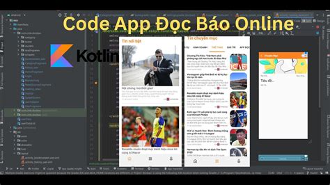 Source Code ứng Dụng đọc Báo đọc Tin Tức Online Ngôn Ngữ Kotlin Youtube