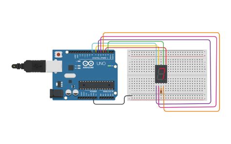 Circuit Design 7 Segment Display Tinkercad Circuit Design 7 Segment Display Tinkercad