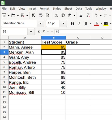 LibreOffice Calc Conditional Formatting Ryan And Debi