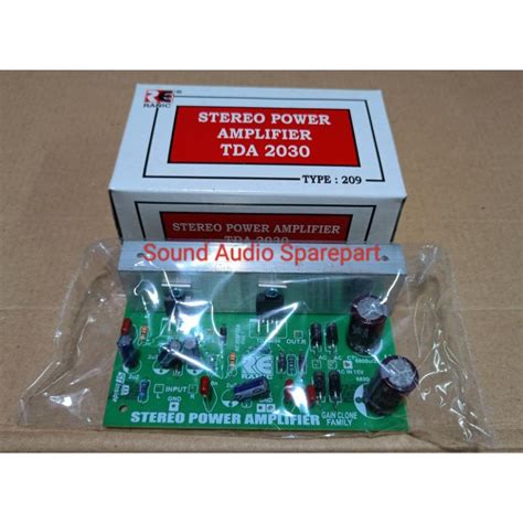 Jual Kit Power Amplifier TDA2030 Stereo Kit Power TDA2030 STEREO Shopee Indonesia