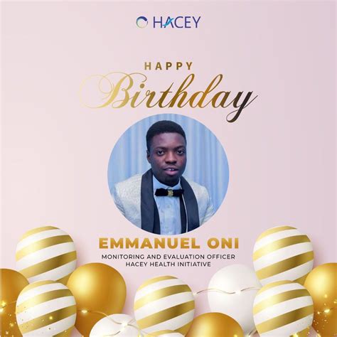 Emmanuel Oni On Linkedin First Birthday With The Team Hacey Health Initiative Cheers To More