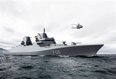 Hensoldt To Deliver Trs 4d Radar For German Navys F126 Frigates