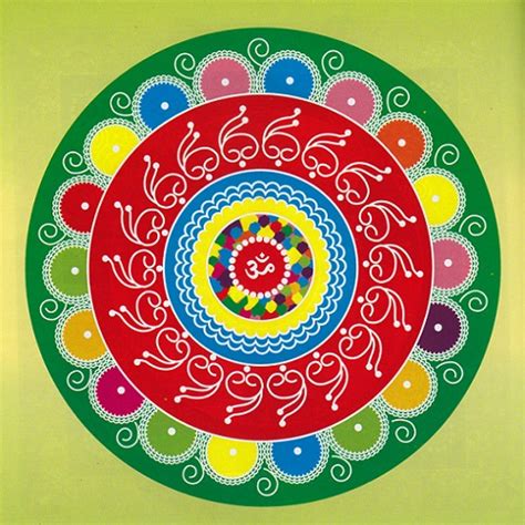 Top 7 Geometric Rangoli Designs And Patterns Styles At Life