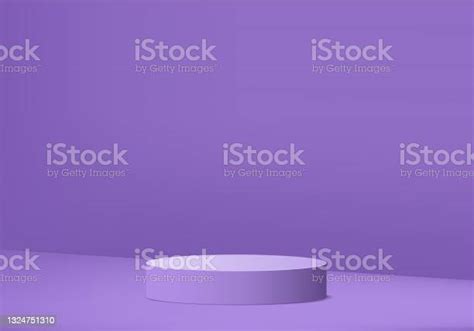 3d 배경 제품은 기하학적 플랫폼으로 최소한의 연단 장면을 표시합니다 포디움이 있는 배경 벡터 3d 렌더링 화장품을 보여주기 위해 서 있습니다 받침대 모던 스튜디오 퍼플