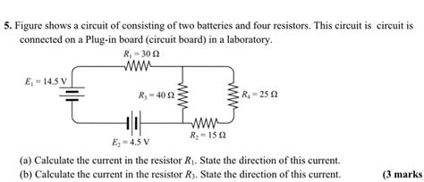 Solved In A Laboratory Experiment Using Kirchhoff S Laws Chegg