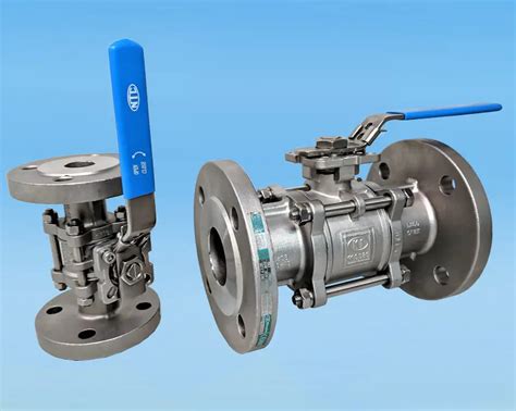 Ball Valve 3 Pce Full Bore Flanged Din Pn1640 Direct Mount Stainless