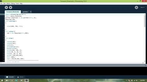 Forward Kinematic With Excel Arduino And Processing 8 Steps Instructables