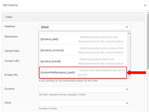 How To Incorporate Values From Custom Fields Into The Custom Schema Seo Squirrly Seo Newton