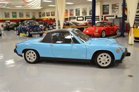 1974 Porsche 914 20l 66432 Miles Olympic Blue Coupe 20l M For Sale