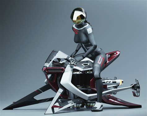 Mercenary Garage Custom Bike Scifi And Punk Engineering Blog Hoverbike