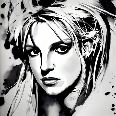 Britney Spears Digital Art By Mauricio Sobalvarro Fine Art America