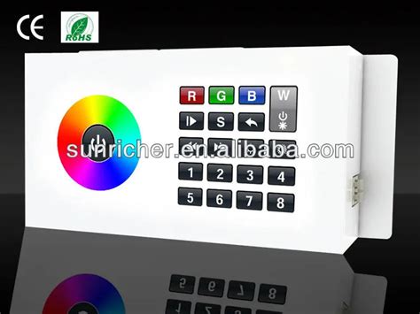 2013 New Rgb Dmx Controller Wireless Dmx Glass Full Wall Controller