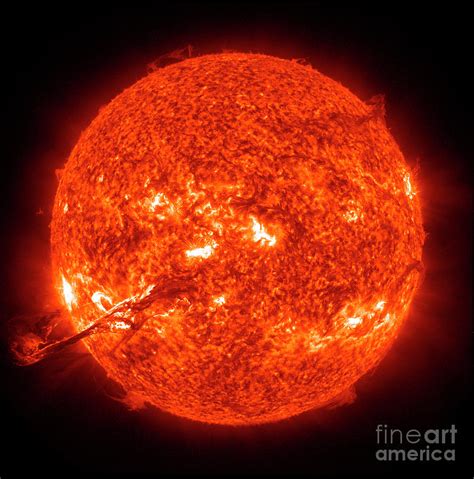 Filament Eruption Photograph By Science Photo Library Pixels Merch