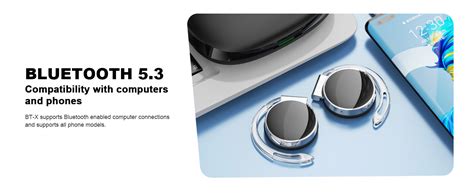 On Ear Headphones Wireless Bluetooth V Open Ear Earbuds Wireless